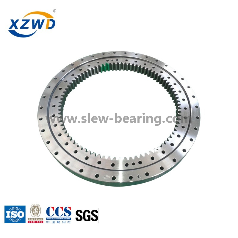 Large Diameter with Gear Single Row Ball Slewing Bearing Turntable from ...